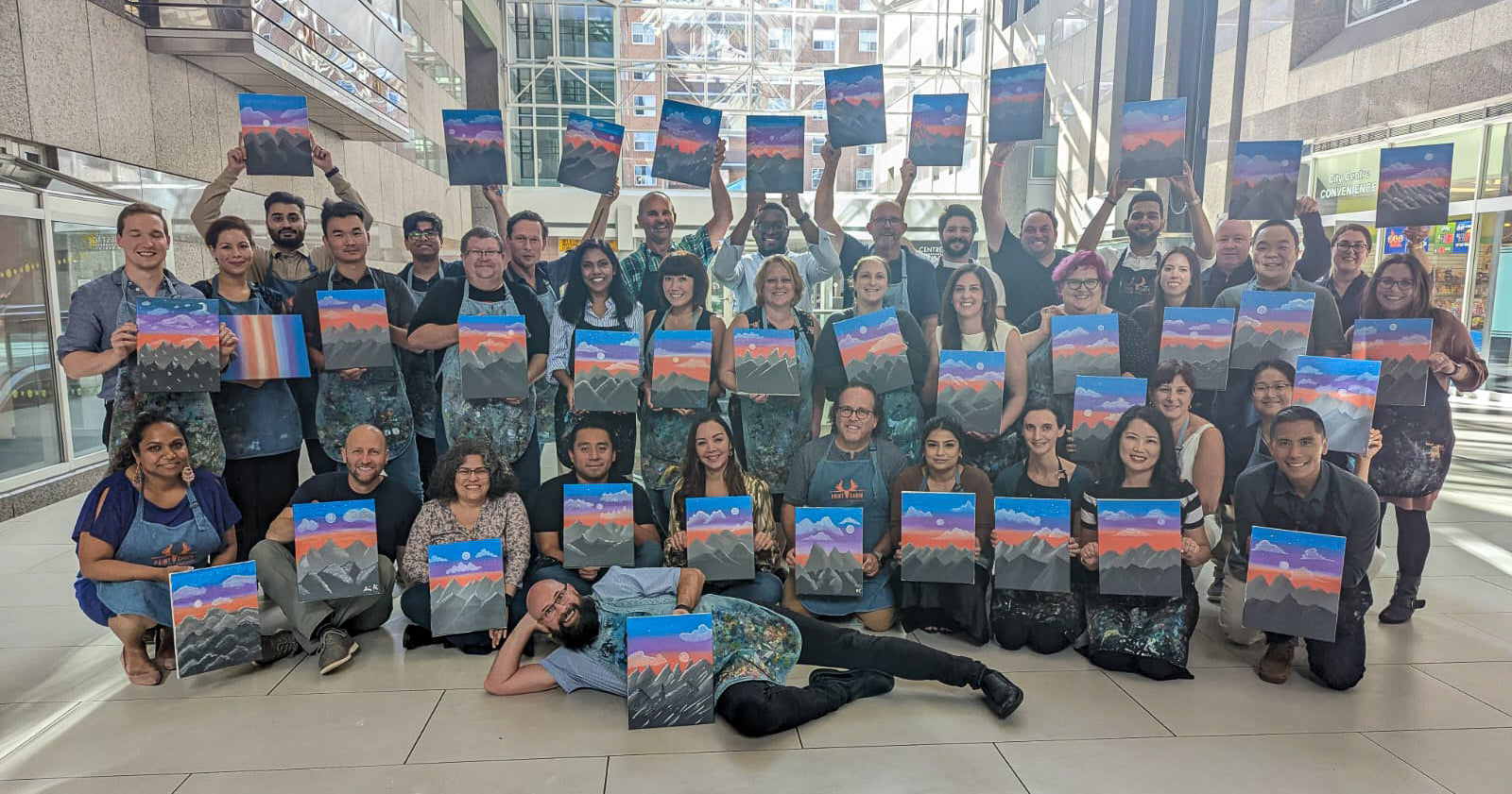 Hybrid, Virtual and In-Person Team Building: Which is Right for Your Team? – Paint Cabin